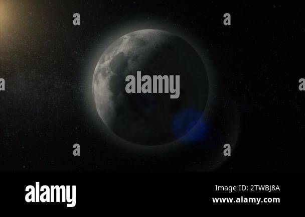 Fifth largest moon in the solar system Stock Videos & Footage - HD and ...