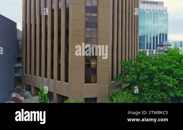 One of the tallest buildings in Boise Idaho and the Capital building ...