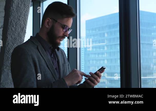 Business success and achievement - happy businessman cheering ...