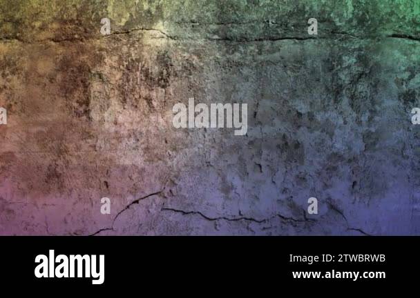 Looped unhurried texture animation based on layers of concrete and ...