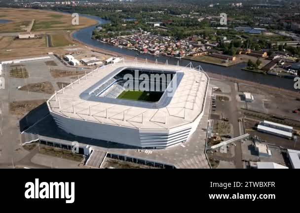 Construction of a football stadium for Fifa World Cup 2018 is completed ...