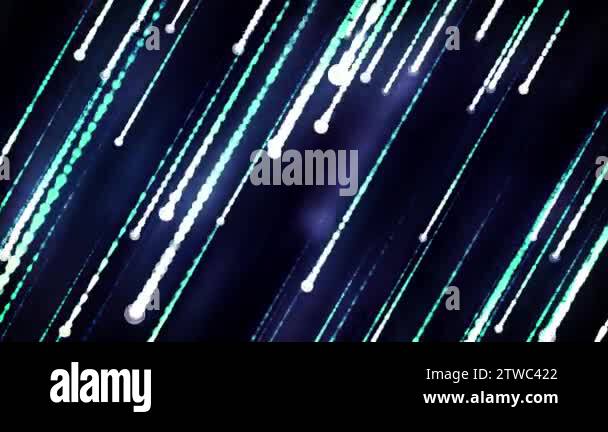 4k HD animation with streak lines and particles. Its is a seamlessly ...