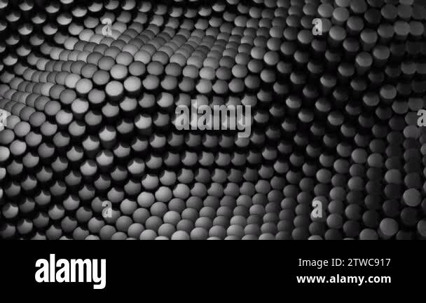 Cylinders Formed A Wave. Abstract background, 2 in 1, loop (301-600 ...