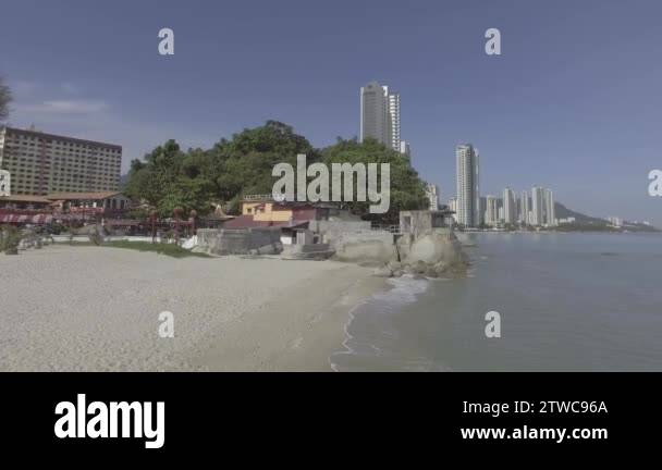 PENANG, MALAYSIA - MARCH 6, 2018: Tua Pek Gong temple with the view of ...