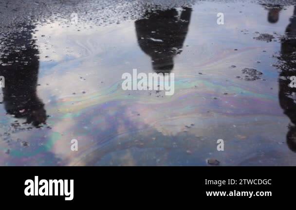 Oil puddle Stock Videos & Footage - HD and 4K Video Clips - Alamy