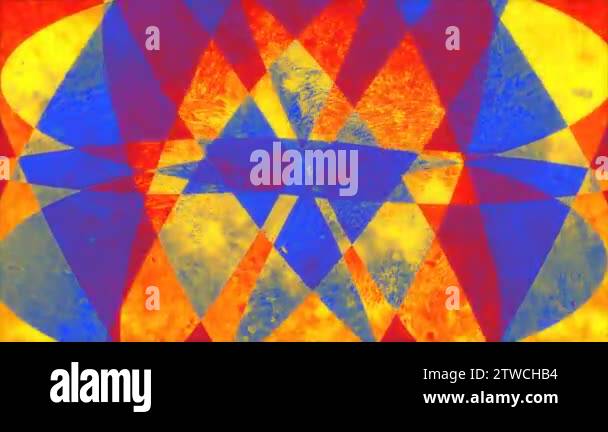 Farbenfroh // 4k Moving Colorful Pattern Video Background Loop. A multi ...