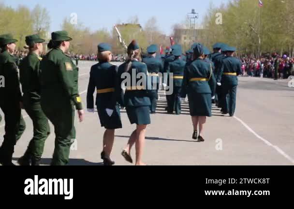 Women soldiers marching in parade Stock Videos & Footage - HD and 4K ...