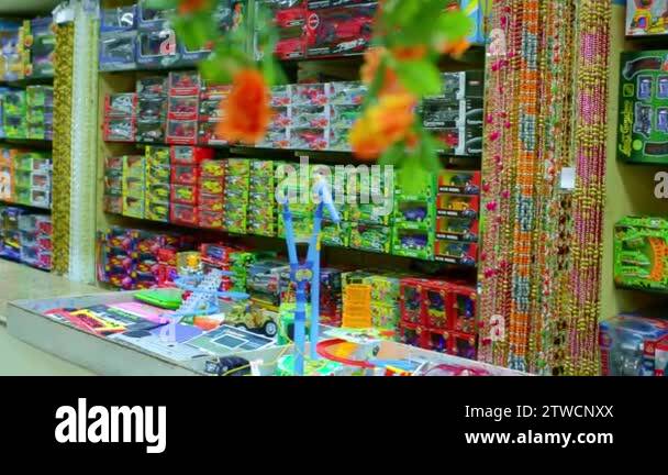 CHENNAI, INDIA - APRIL 05, 2019: Interior of kids store. Toys for kids ...