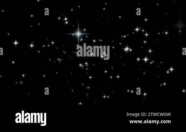 Animation stars background seamless loop Stock Videos & Footage - HD ...