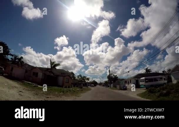 Nassau, Bahamas FEB 6: Ghetto neighborhood in Nassau, Bahamas on Feb 6 ...