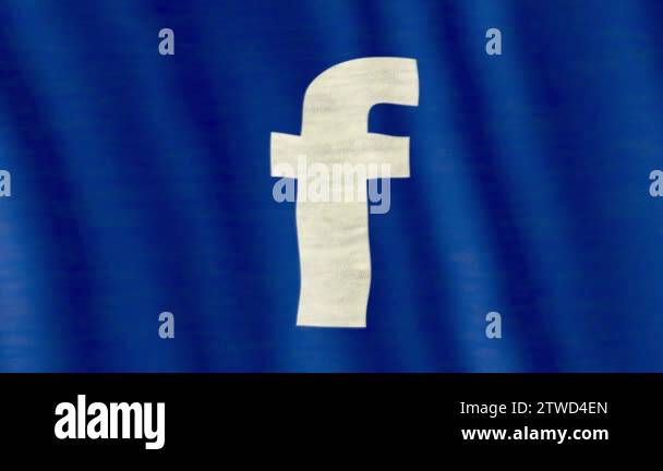 Facebook logo flag symbol emblem Stock Videos & Footage - HD and 4K ...