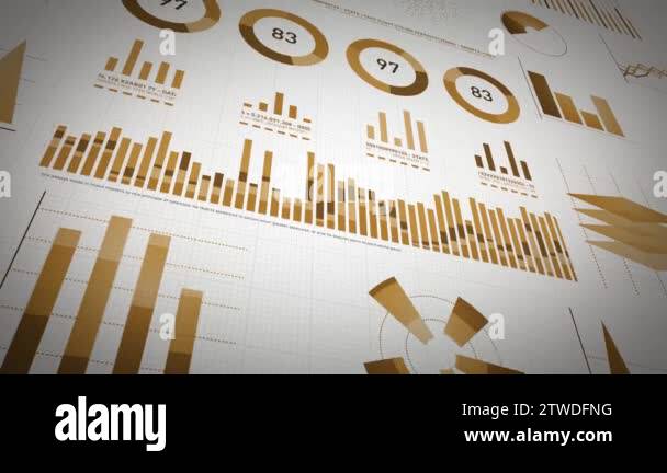 Business Statistics, Market Data And Infographics Layout Pack/ 4k ...