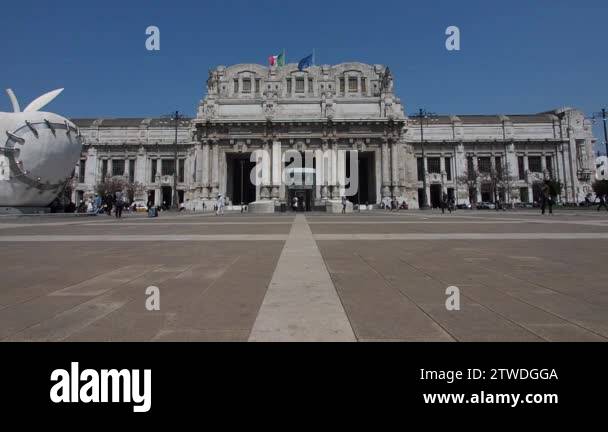 MILAN, ITALY - CIRCA SEPTEMBER, 2017: The monumental sculpture The ...