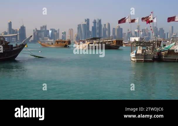 Doha corniche view Stock Videos & Footage - HD and 4K Video Clips - Alamy