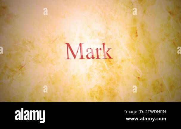 Bible story mark Stock Videos & Footage - HD and 4K Video Clips - Alamy
