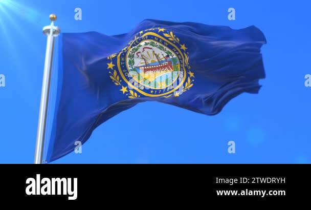 Granite stater flag Stock Videos & Footage - HD and 4K Video Clips - Alamy