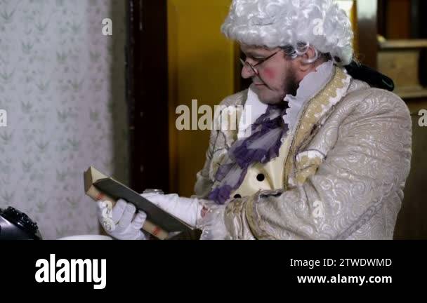 18th century man reading Stock Videos & Footage - HD and 4K Video Clips ...