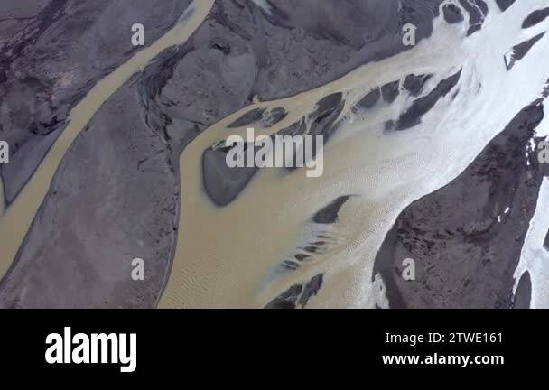 Glacier patterns aerial Stock Videos & Footage - HD and 4K Video Clips ...