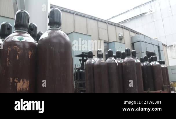 Group industrial gas cylinders Stock Videos & Footage - HD and 4K Video ...