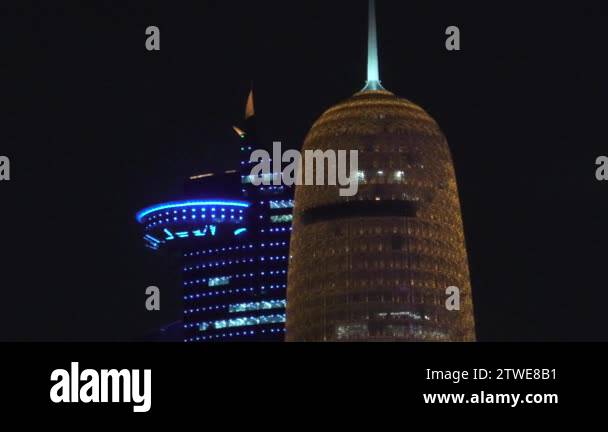 Salam tower west bay doha Stock Videos & Footage - HD and 4K Video ...