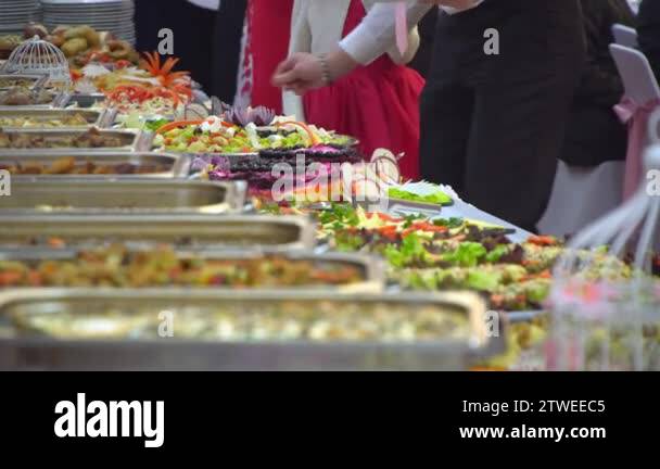 Bistro buffet Stock Videos & Footage - HD and 4K Video Clips - Alamy