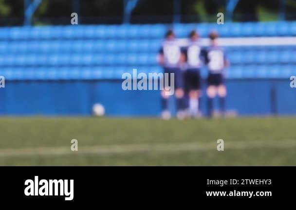 Soccer free kick Stock Videos & Footage - HD and 4K Video Clips - Alamy