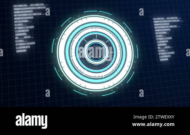 Futuristic HUD interface, 4k resolution Stock Video Footage - Alamy