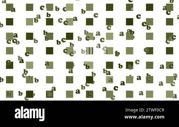 4k Alphabet abc cartoon letter character words,education learn data ...