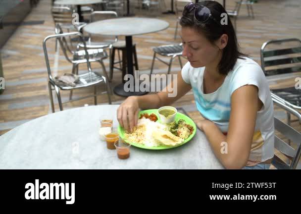 Indian woman eating with hands Stock Videos & Footage - HD and 4K Video ...