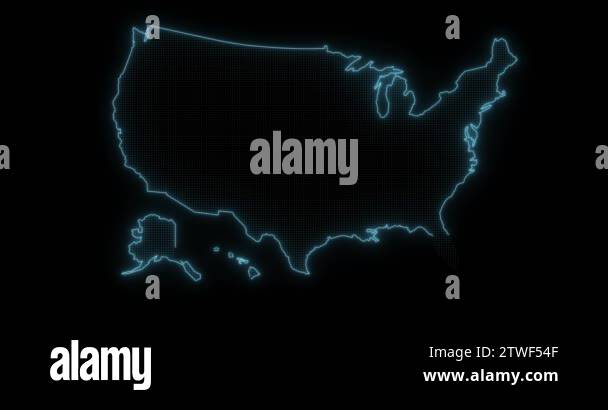 United states map contrast Stock Videos & Footage - HD and 4K Video ...