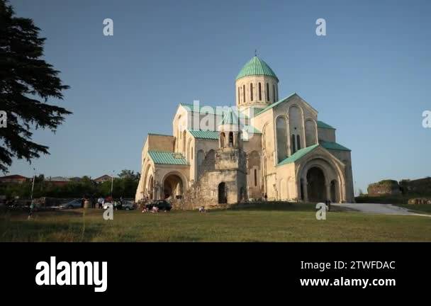 Kutaisi, Georgia. Old Walls Of Bagrati Cathedral. UNESCO World Heritage ...