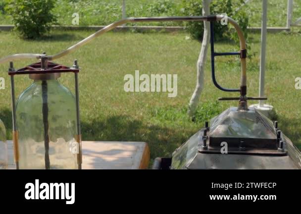Moonshine. Alcohol mashine. Distillation. Bartotage. Multistage ...