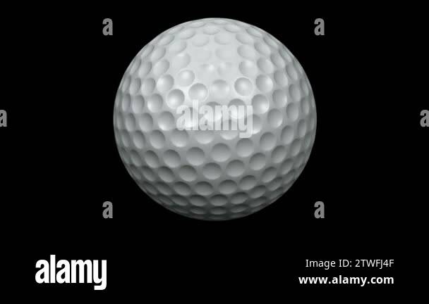 Looping Golf Ball Animation 1 Stock Video Footage - Alamy