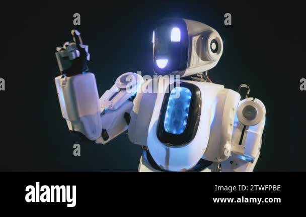 Android robot pointing invisible Stock Videos & Footage - HD and 4K ...
