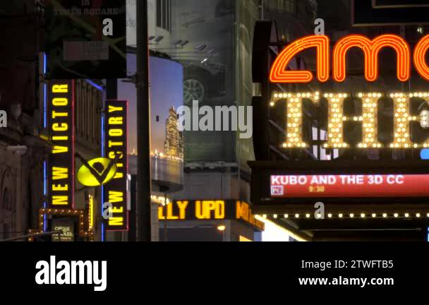 Illuminated signs in times square Stock Videos & Footage - HD and 4K ...