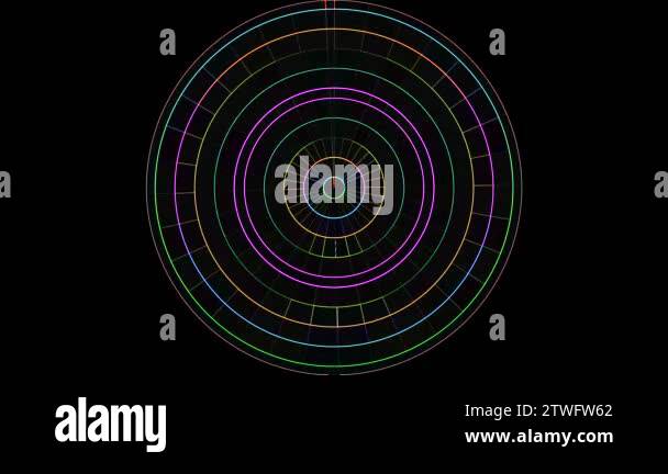 Neon moving circle grid blocks Stock Videos & Footage - HD and 4K Video Clips - Alamy
