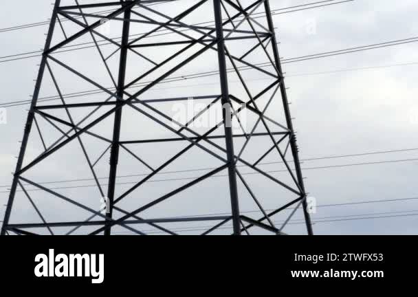 Huge high voltage pylon Stock Videos & Footage - HD and 4K Video Clips ...