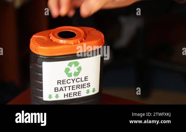 Battery collection container Stock Videos & Footage - HD and 4K Video ...