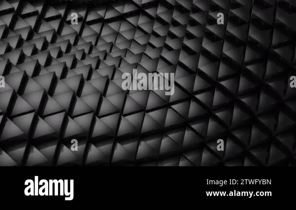 Triangles Formed A Wave. Abstract background, 2 in 1, loop (301-600 ...