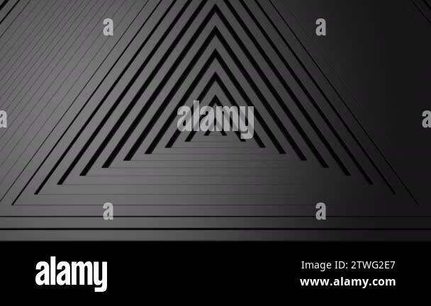 Triangles Formed A Wave. Abstract background, 2 in 1, loop (301-600 ...