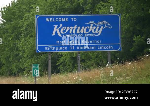 Kentucky highway sign Stock Videos & Footage - HD and 4K Video Clips ...