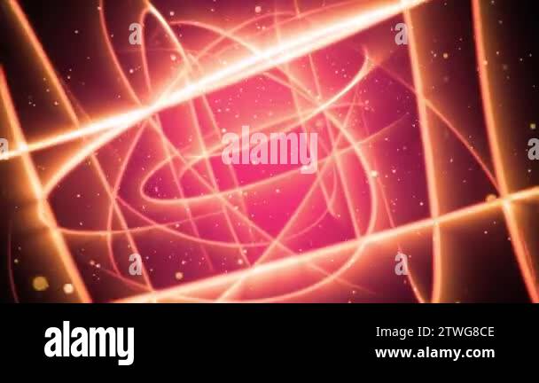 4k HD animation with streak lines and particles. Its is a seamlessly ...
