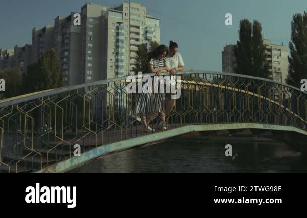 Love couple on bridge Stock Videos & Footage - HD and 4K Video Clips ...