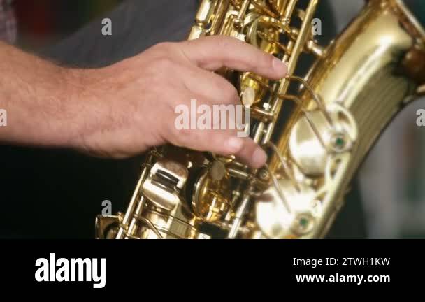 Musician playing the saxaphone Stock Videos & Footage - HD and 4K Video ...