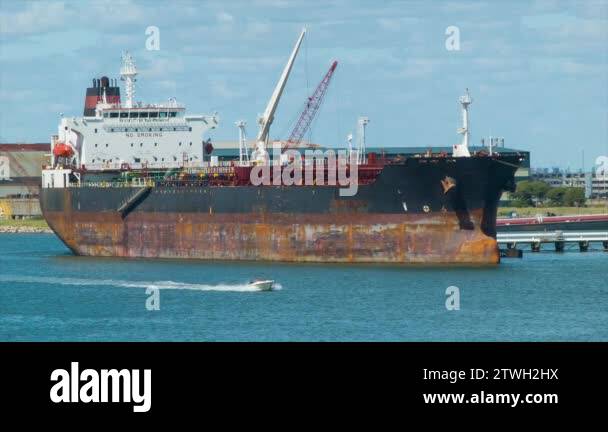 Oil rig container ship in Stock Videos & Footage - HD and 4K Video ...