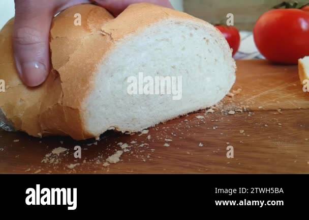 Hand sliced bread Stock Videos & Footage - HD and 4K Video Clips - Alamy