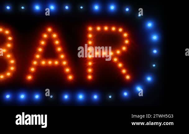 Bar sign bars Stock Videos & Footage - HD and 4K Video Clips - Alamy