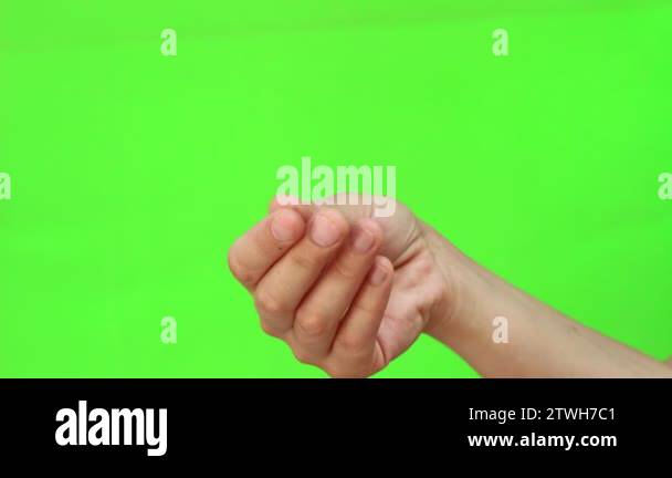 Hand gesture for money (rubbing thumb against index and middle finger ...