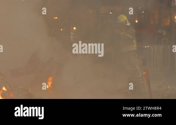 Fireman extinguishing Stock Videos & Footage - HD and 4K Video Clips ...