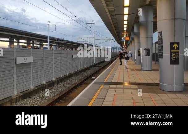 Miaoli, Taiwan - 3 jun 2019 : The Miaoli High Speed Rail Station under ...